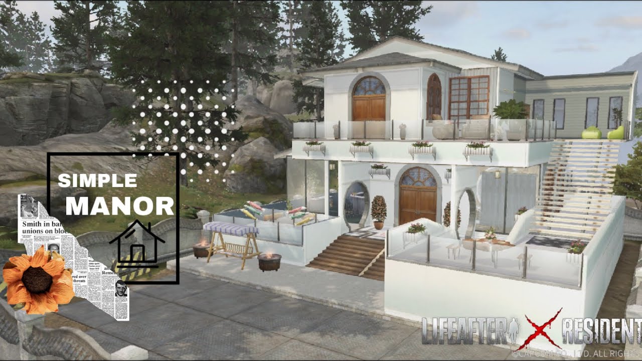 LIFEAFTER | #5 Simple Manor Design | - YouTube