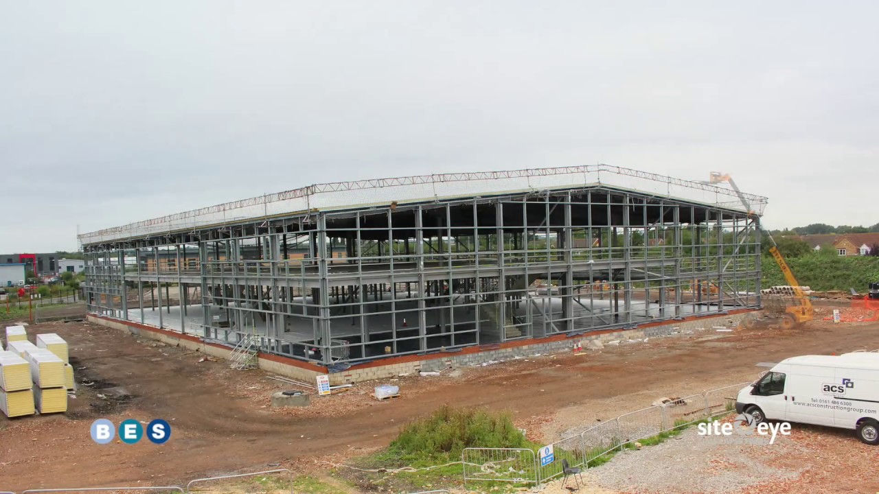 Construction Progress Time lapse - Research and Development Facility ...