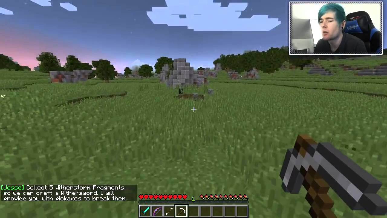 Minecraft WITHER STORM BOSS BATTLE!! - YouTube