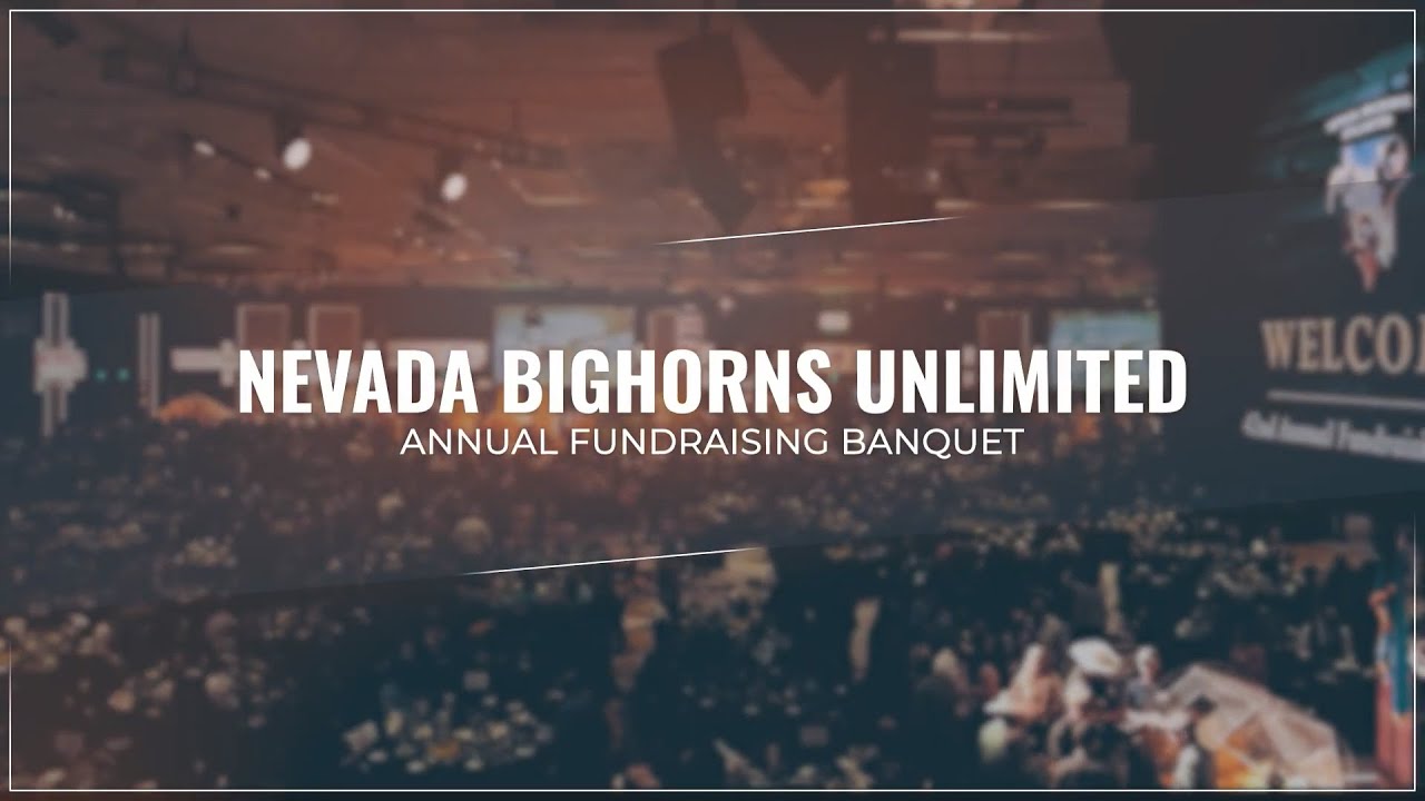 Nevada Bighorns Unlimited Annual Fundraising Banquet Promo - YouTube