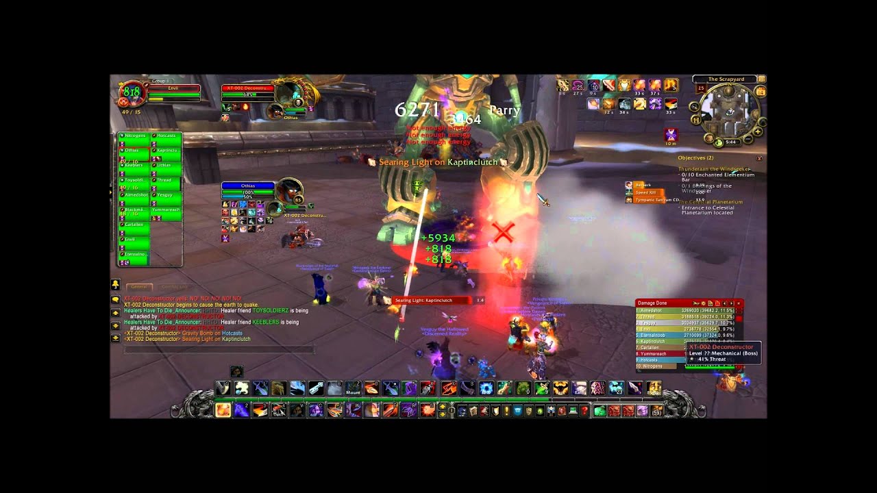 Ulduar 25 - XT-002 Deconstructor Heartbreaker - YouTube