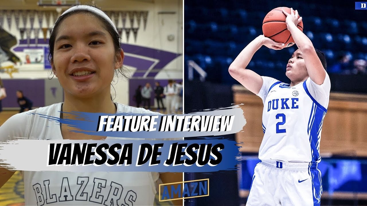 Fil-Am Vanessa De Jesus Feature Interview | Duke Freshman PG - YouTube