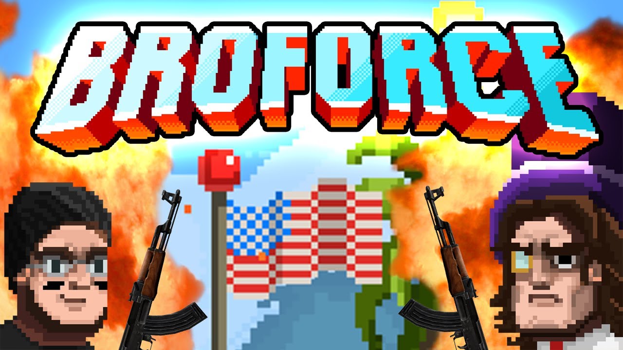 BROFORCE #01 - EXPLOSIONEN FÜR MURICA! ☆ Let's Play BroForce - YouTube