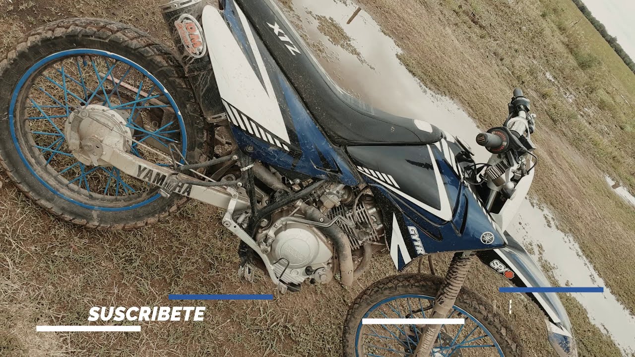 XTZ 125cc MODIFICADA/Velocidad Maxima+Trayecto de Tierra - YouTube