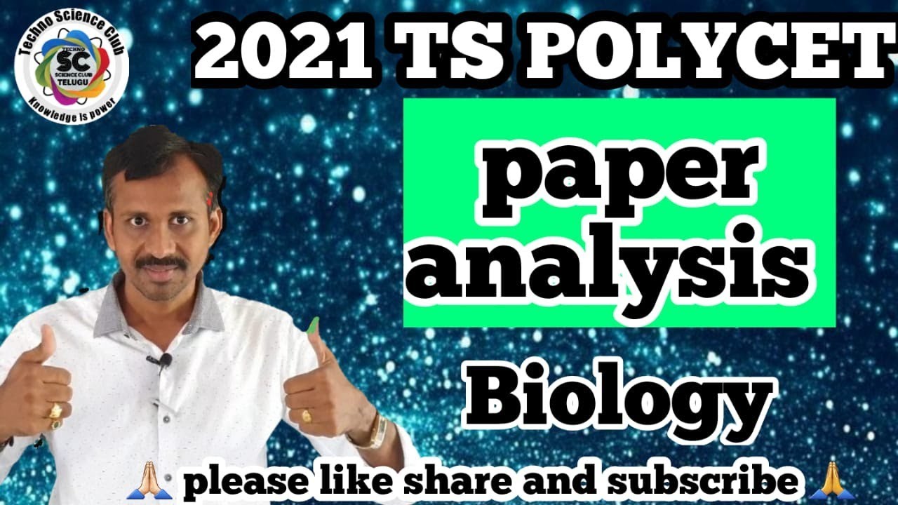 TS POLYCET - 2021 paper analysis Biology - YouTube