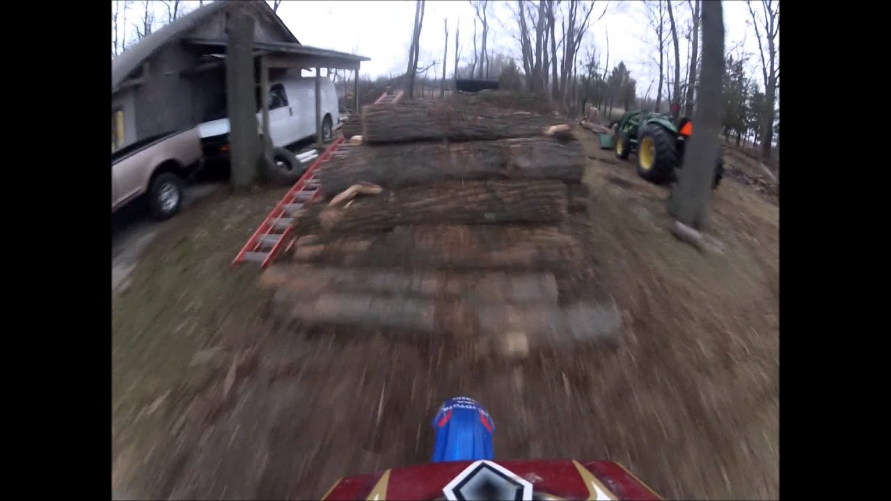 Failed Log Pile Attempts - YouTube