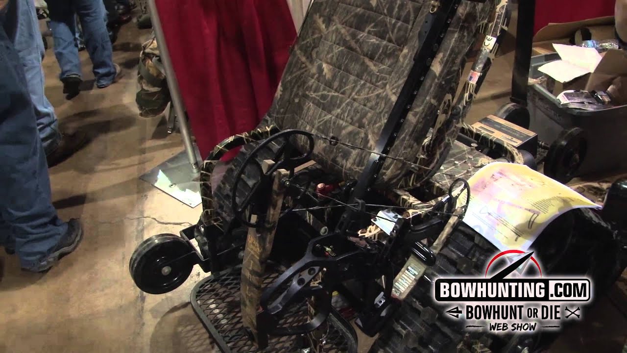 Action Track Chair Standup Chair - YouTube