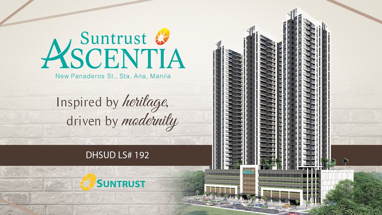 Suntrust Condo in Manila: Suntrust Ascentia - YouTube