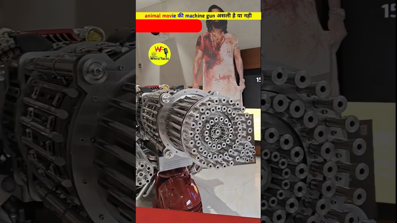 animal movie machine gun || animal song || #factindia #amazingfacts # ...