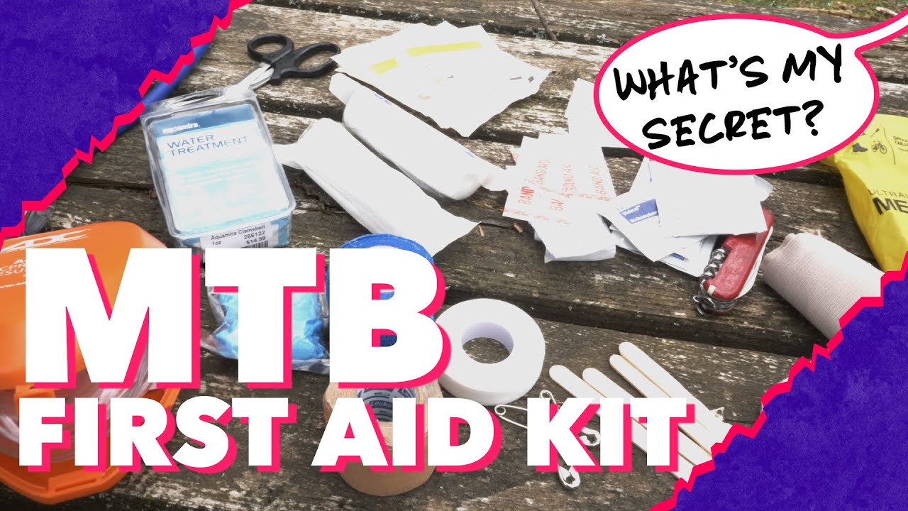 What's in My MTB First Aid Kit — My Killer Secret 🚑 - YouTube