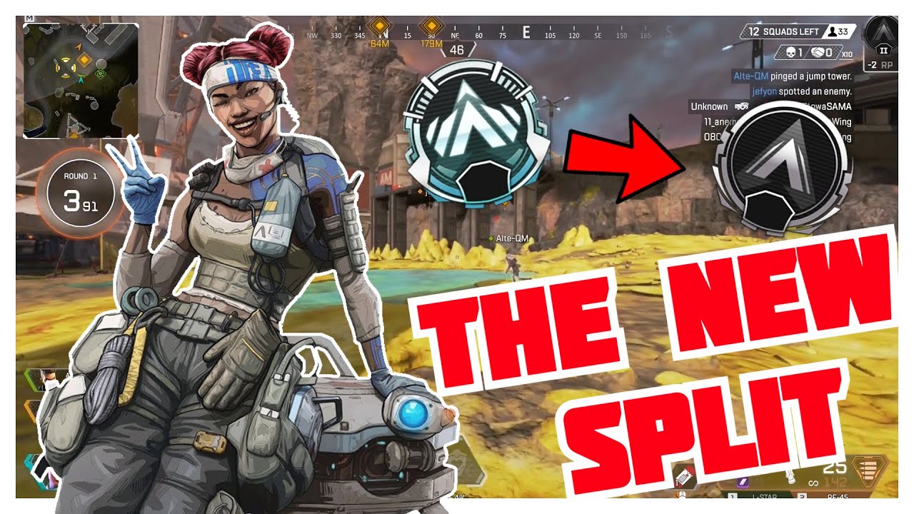 NEW RANK SPLIT | BACK TO SILVER RANK👿👿| APEX LEGENDS SEASON 5 - YouTube