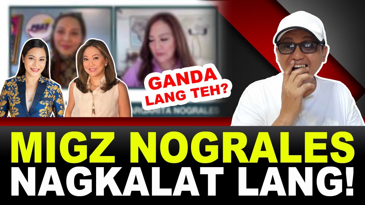 MIGZ NOGRALES NAGKALAT LANG SA INTERVIEW KAY KAREN DAVILA! - YouTube
