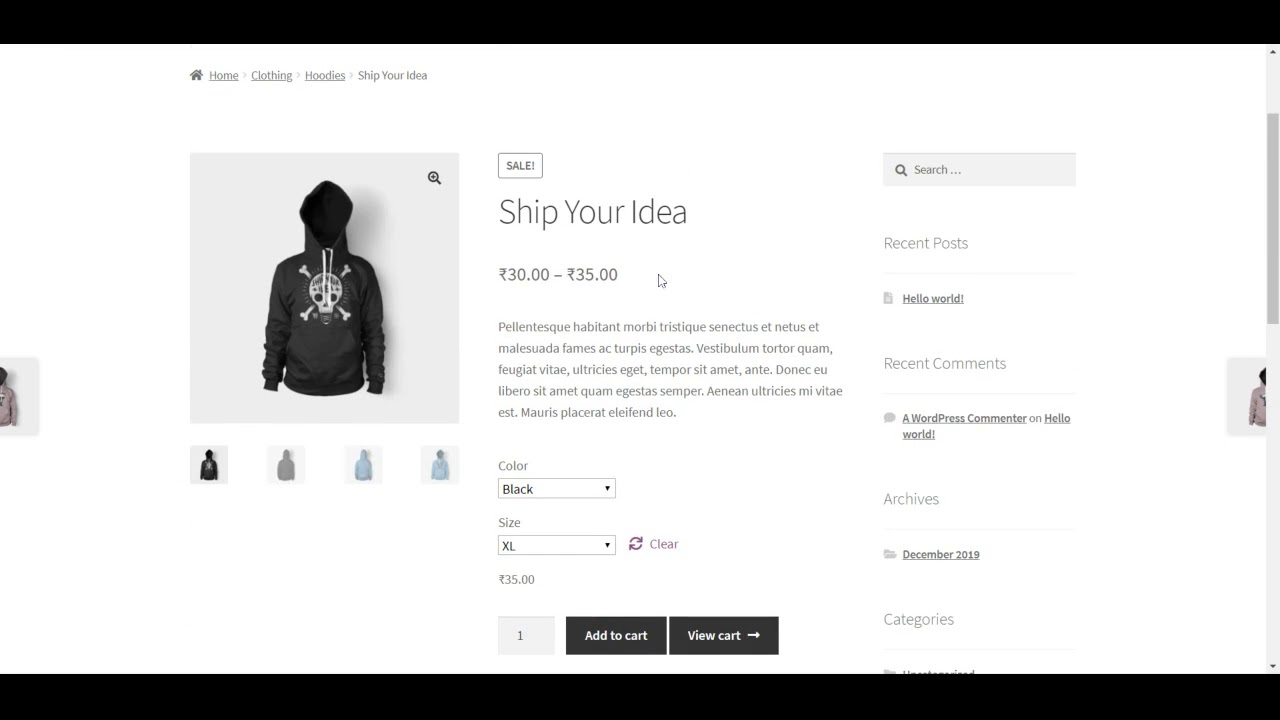 Floating Cart For WooCommerce - YouTube