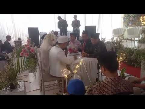 Proses Akad nikah Desta dan Dyta dilaksanakan penuh dgn hidmat oleh walinya sendiri... - YouTube