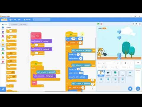 Scratch : ขั้นตอนการ save งาน - YouTube