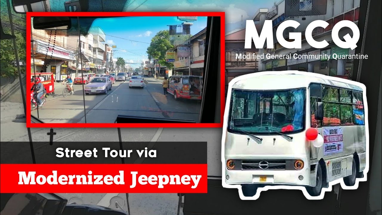 ILOILO CITY: Street Tour via Modernized Jeepney | Iloilo City under ...