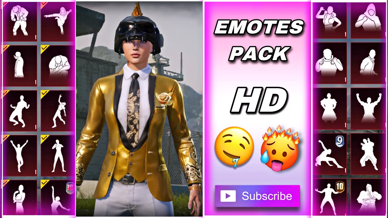 PUBG GOLDEN TRIGGER SET 😍 - ONE OF THE BEST OUTFIT IN PUBG MOBILE 🖤 ...