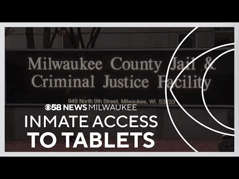 Milwaukee County officials discuss jail-issued tablets