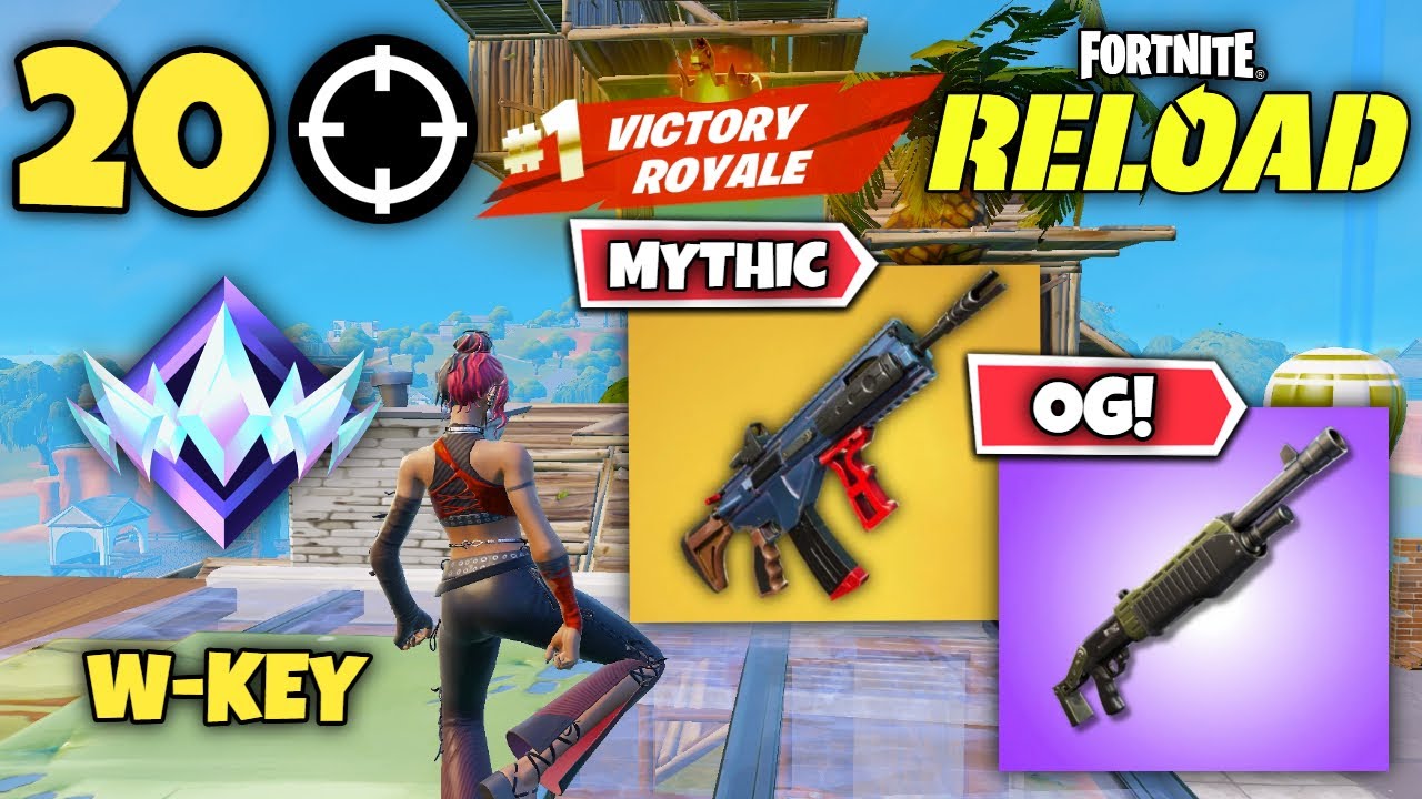 Fortnite Reload | High Kill Solo UNREAL Ranked Win Gameplay | (Keyboard ...