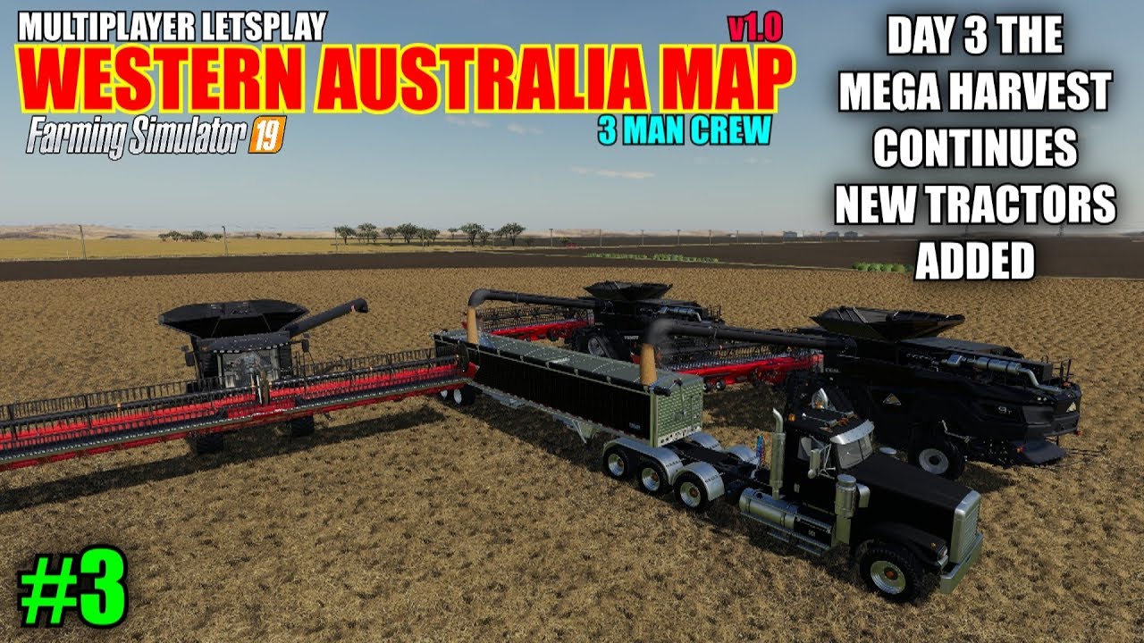 FS19 - Western Australia Map v1.0 Multiplayer Letsplay Part 3 - YouTube