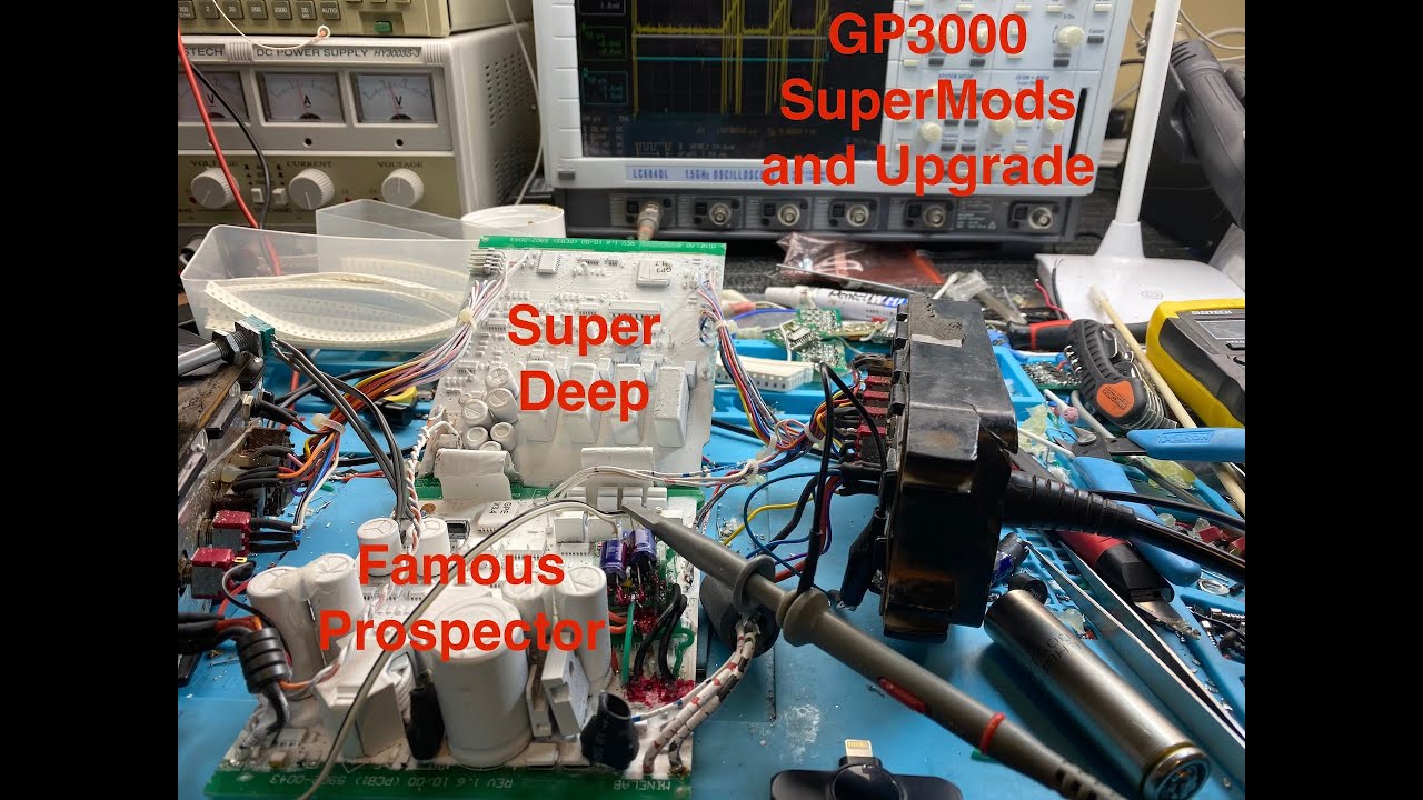Minelab GP 3000 Modified and Upgraded into a fantastic detector, Deep ...