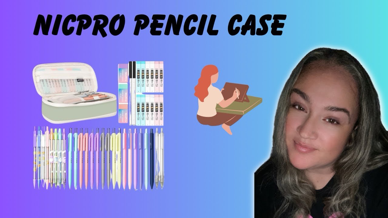 Honest Review of the Nicpro Pencil Case - YouTube