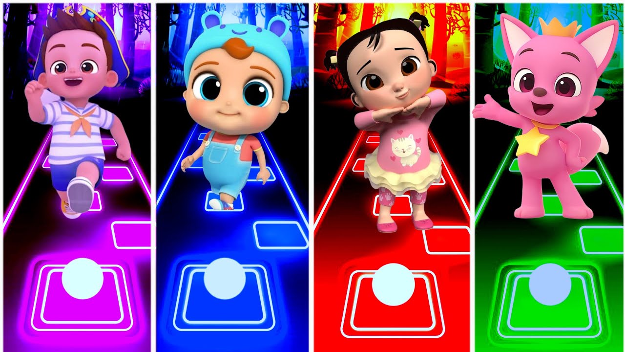 Bebefinn Friends 🆚 Little angel 🆚 Cocomelon baby 🆚 Pinkfong,, 🎶 Who Is ...