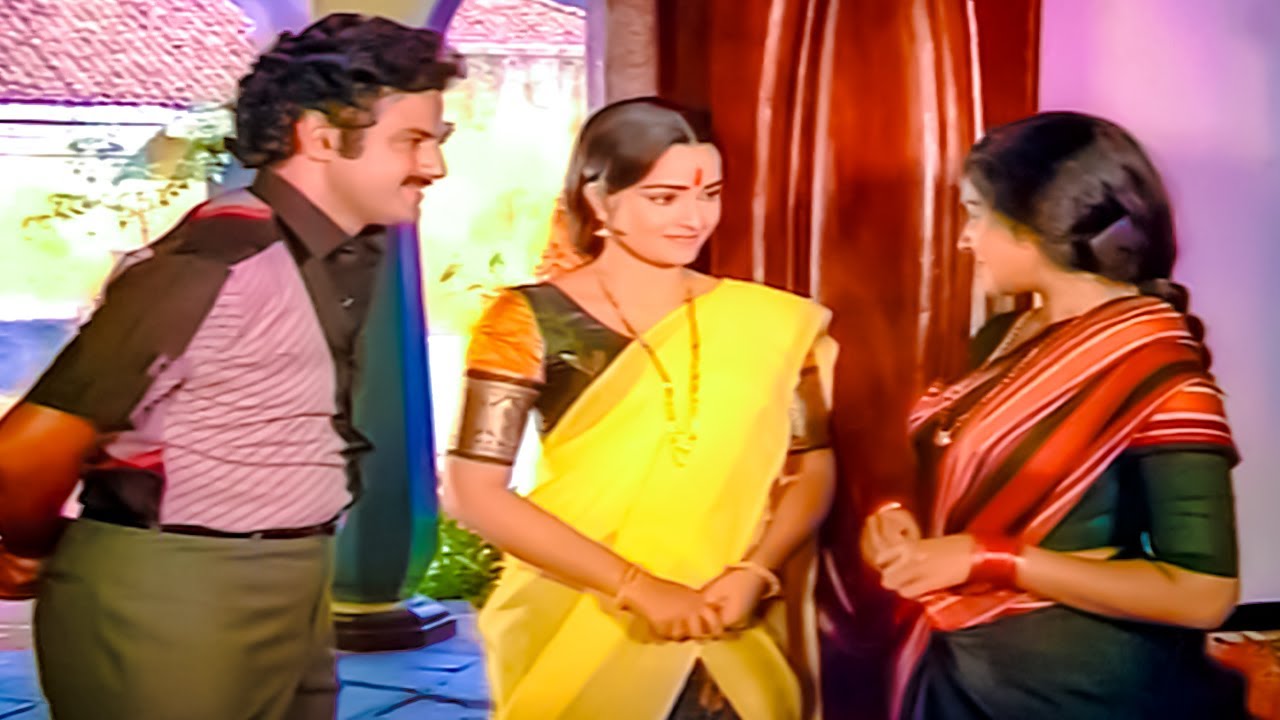 Balakrishna, Rajini, Jaggayya, Gollapudi Comedy/Family Drama Full HD ...