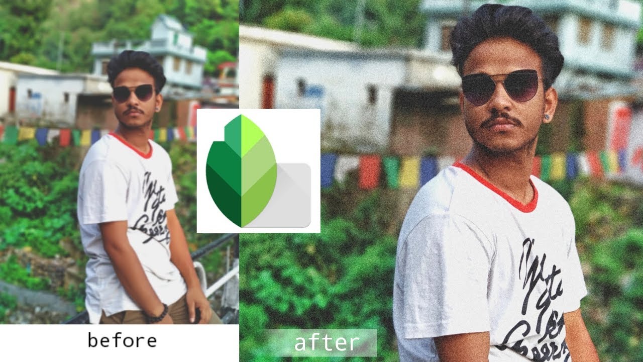 How to apply grain on your photo?one step edit ||Snapseed app - YouTube