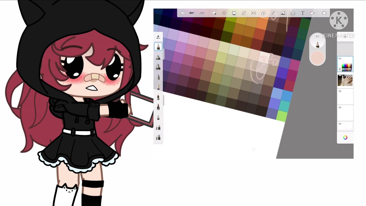 Finding my skin tone in Gacha Club - YouTube