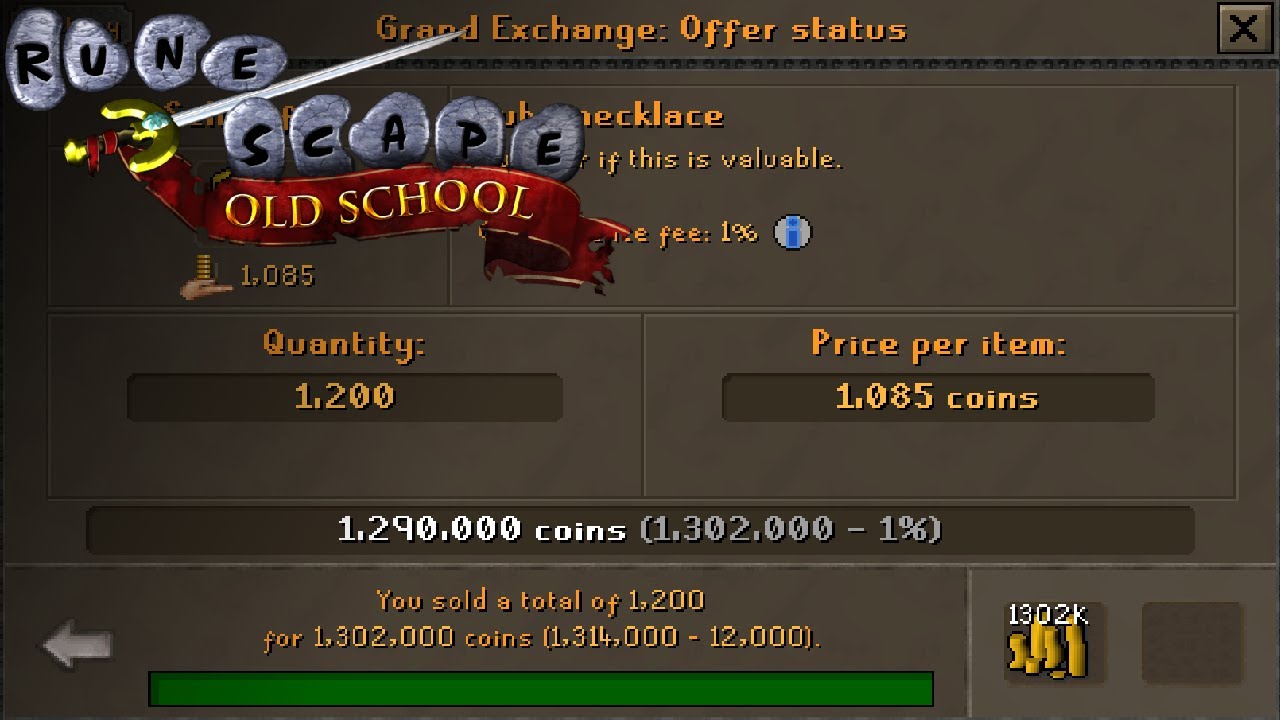 Ruby Necklace Money Making Method! | August Tries OSRS Money Making ...