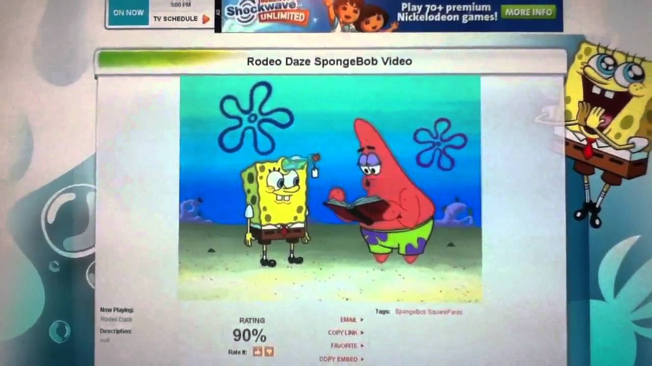 Spongebob- rodeo daze - YouTube