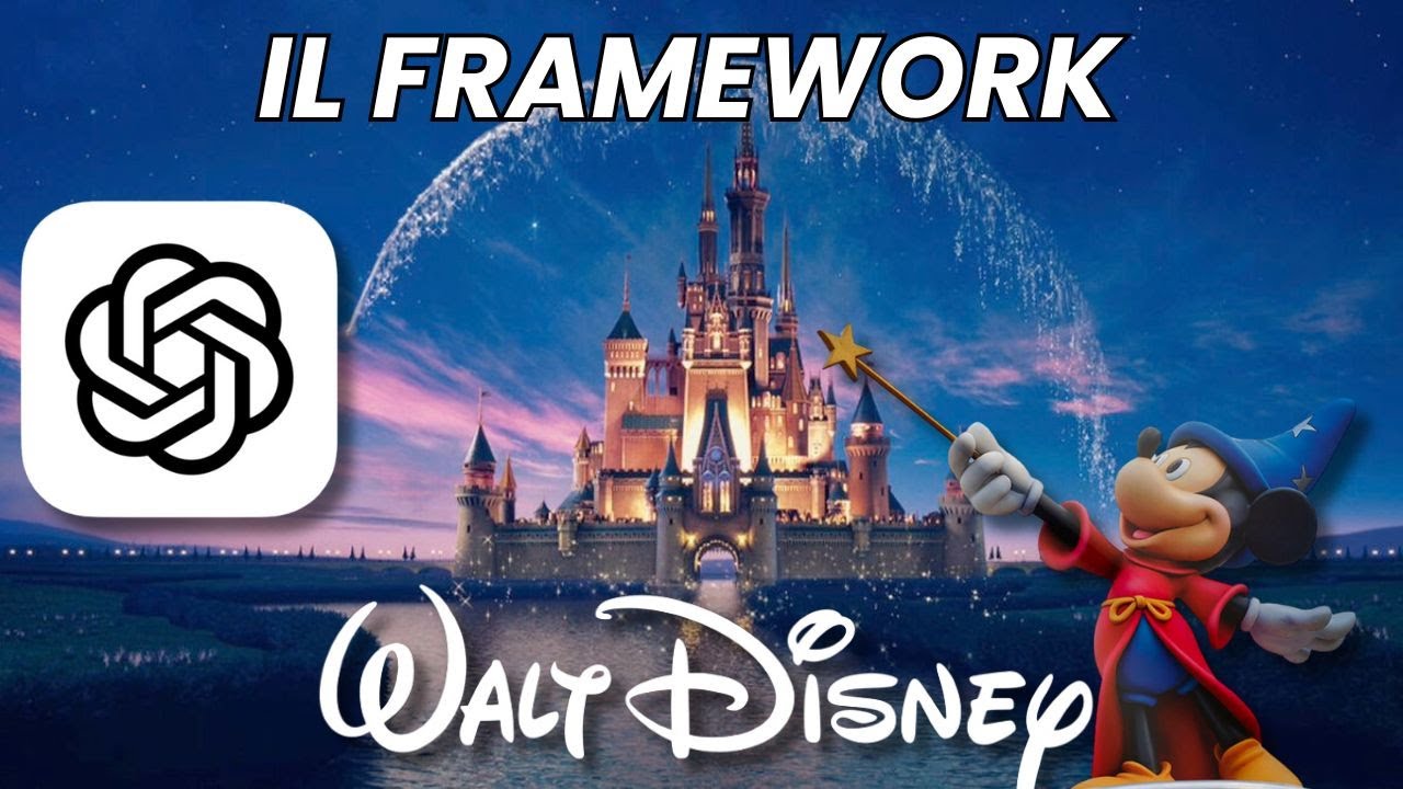 Walt Disney Framework: Il metodo che adoro Utilizzare con ChatGPT - YouTube