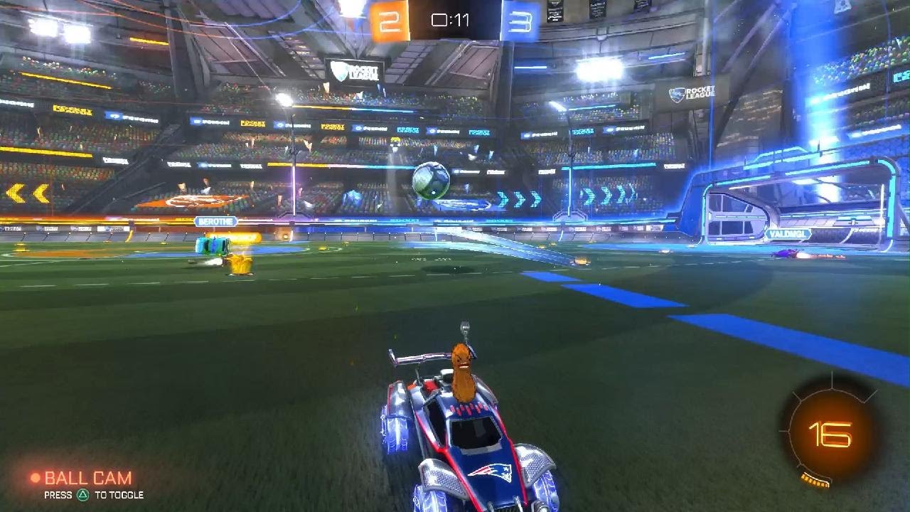 Rocket League Boost over ball? - YouTube