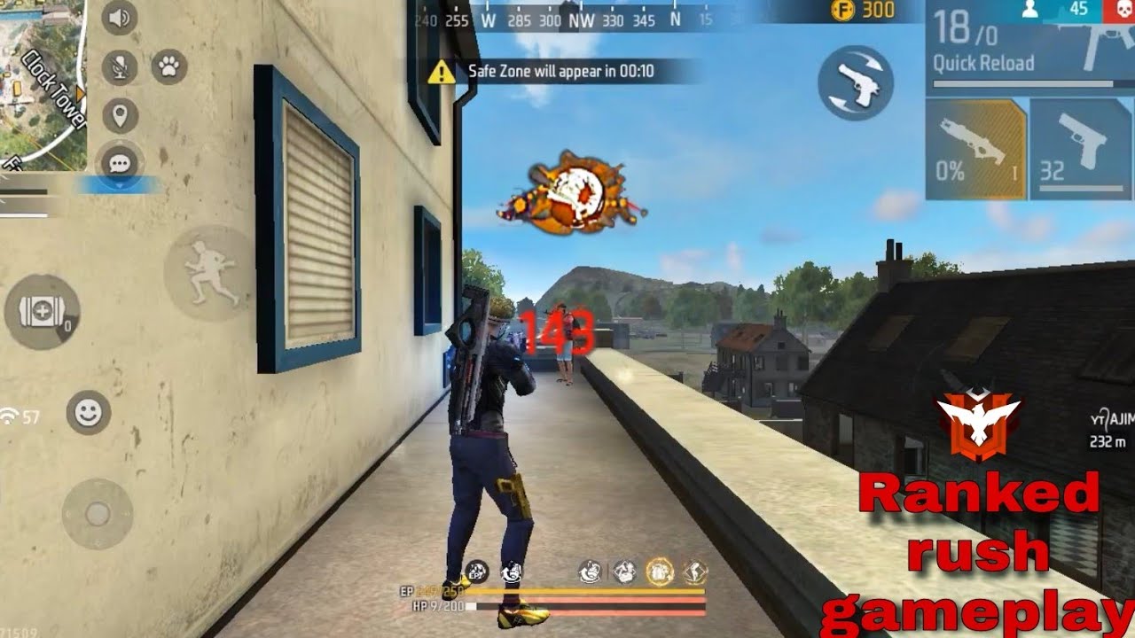Br Ranked fully rushed gameplay #free fire max Duo. - YouTube