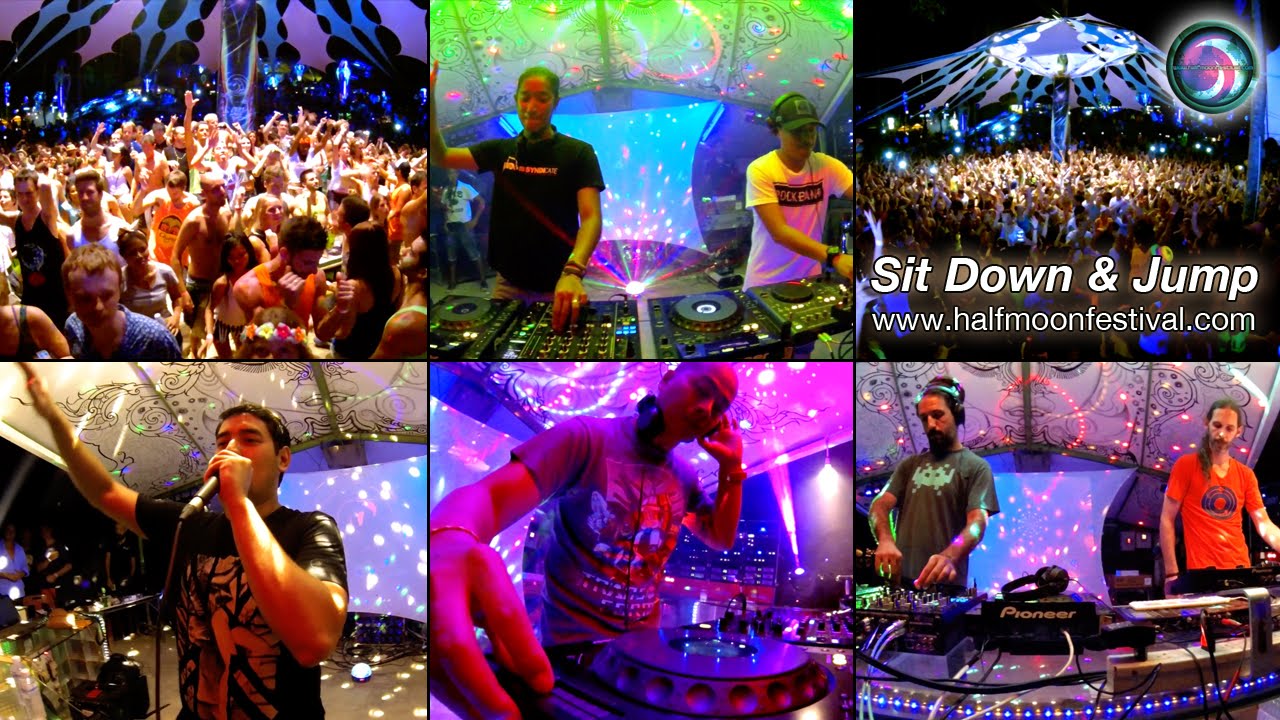 SIT DOWN AND JUMP @ Half Moon Festival 16 AUG 2014 - YouTube