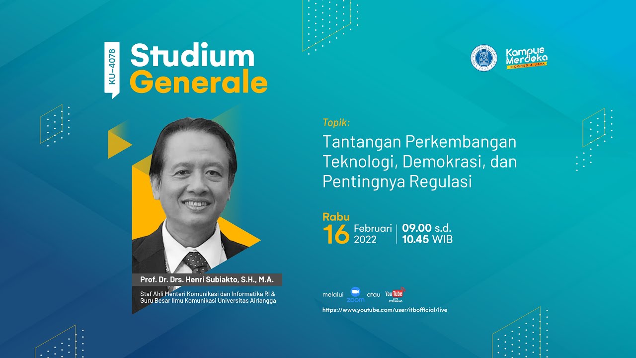 SG KU-4078 : Prof. Dr. Henri Subiakto, S.H., M.A. (Staf Ahli Menteri ...