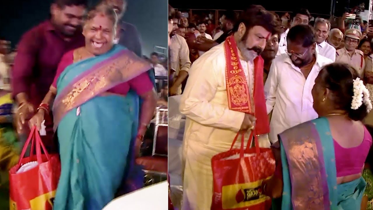 Racha Ravi's Mother Gives Boti Curry To Nandamuri Balakrishna | MS ...
