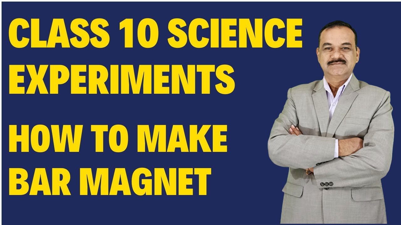 How to make |How to make bar magnet | Class 10 science experiments |Ohm ...