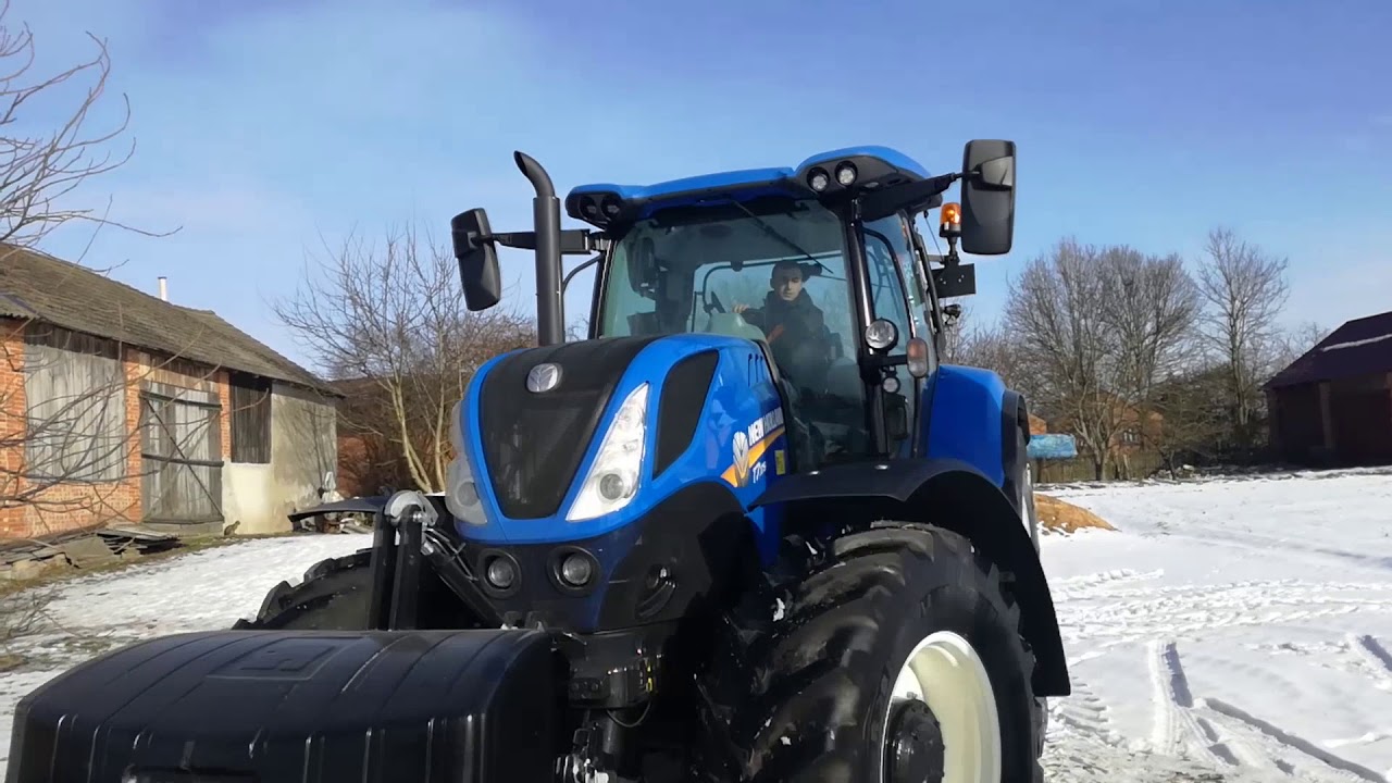 Nowy nabytek 2k18 New holland t7. 175 - YouTube
