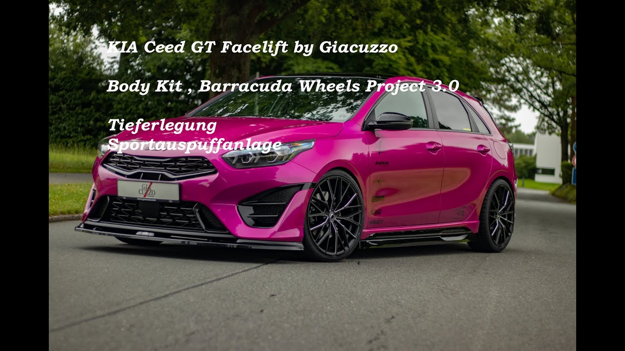 Kia Ceed GT Facelift Body Kit, Felgen/Wheels, Fahrwerk / suspension ...