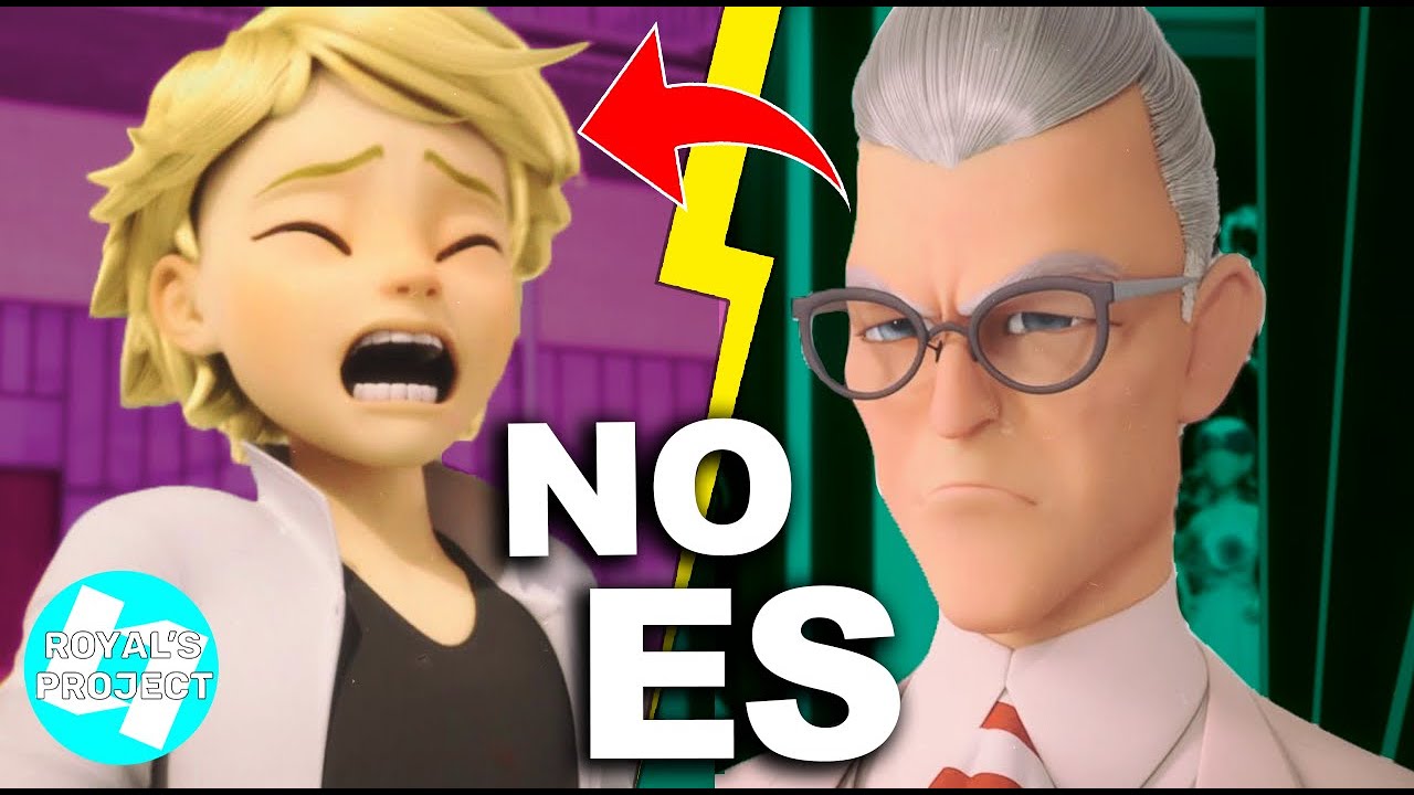 Gabriel Agreste no es el PAPÁ* de Adrien😭 Adrien y Felix son ...