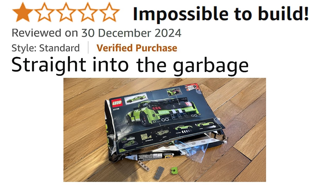 Crazy 1-Star LEGO Reviews... - YouTube