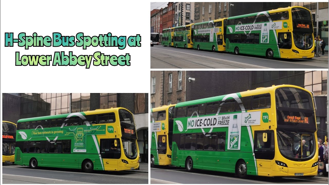 BusConnects Brand New H-Spine Bus Spotting @ Lower Abbey Street - 2/7 ...