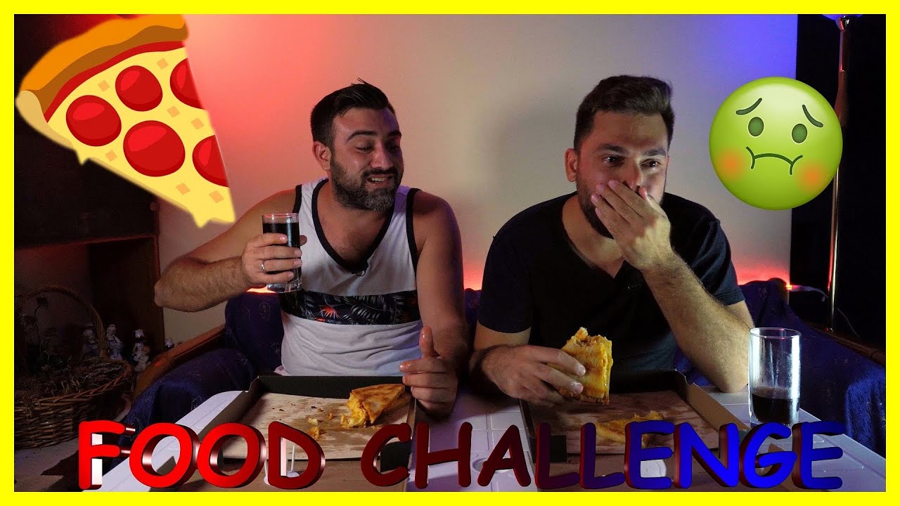 PIZZA CHALLENGE | Food fight | Pain & Game - YouTube