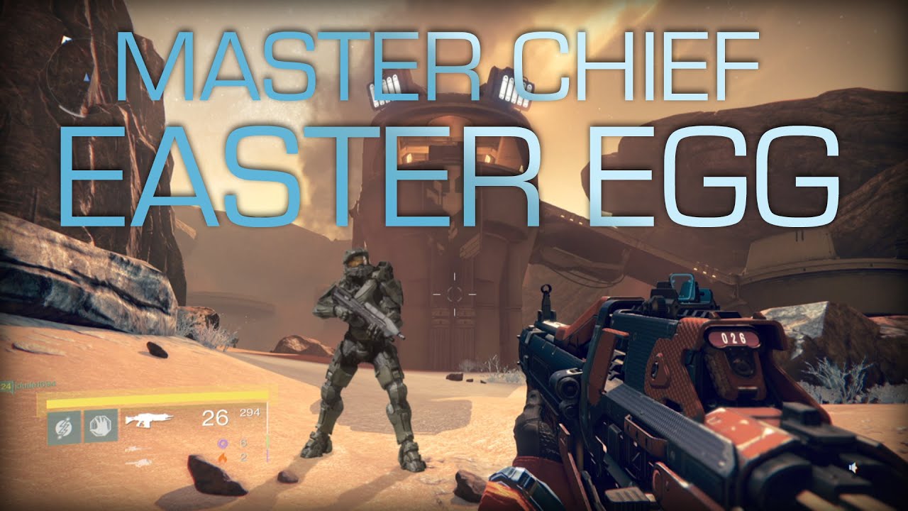 Destiny - Master Chief Easter Egg! - YouTube