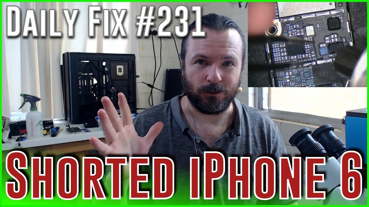 #231 iPhone 6: Short circuit with a common trap - YouTube