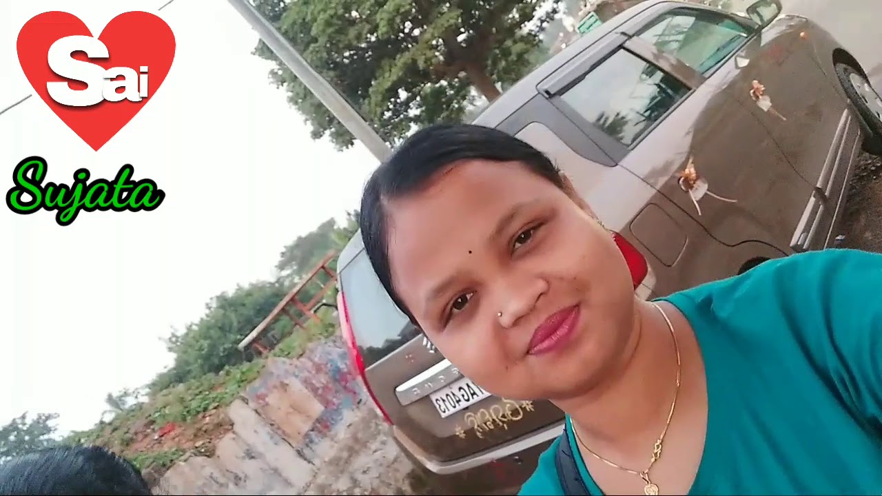 New car ki Pooja at Maa Taara-Tarini Temple || Masti with akka 😁😁 - YouTube