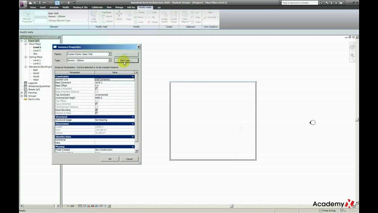 Revit 2010 Lesson 01 01 - YouTube