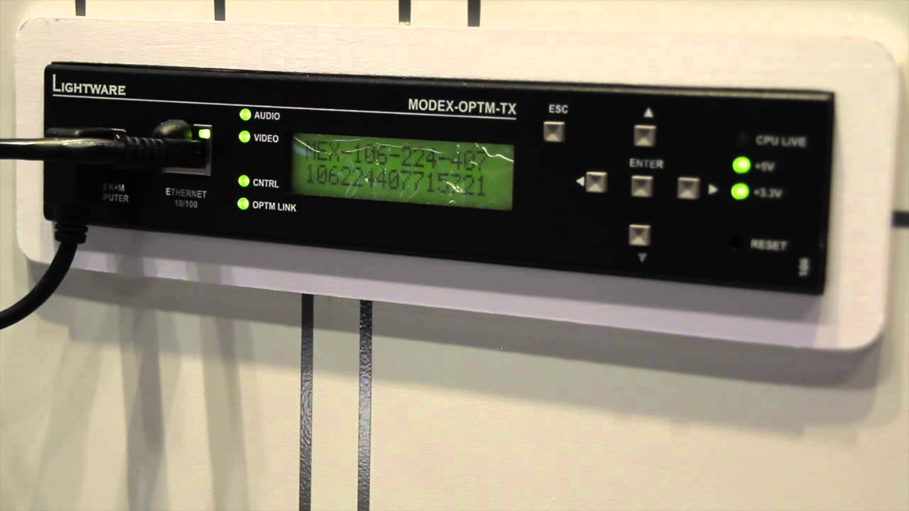 MODEX from Lightware USA - YouTube